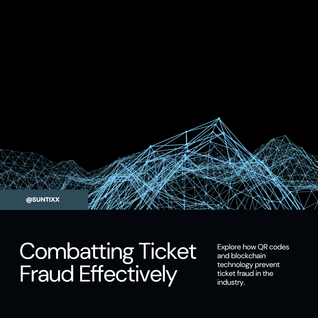 The Role of QR Codes and Blockchain Technology - Sun Tixx